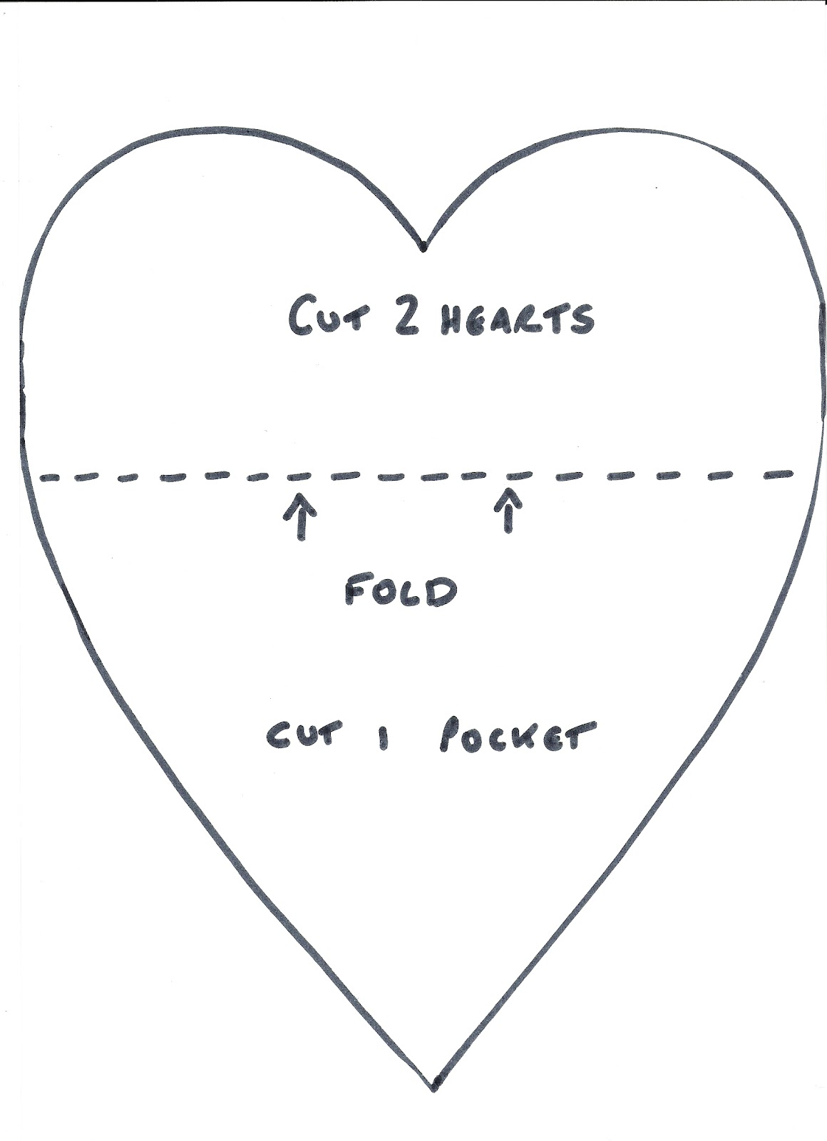 PrettyFabricsandTrims: Woo hoo...here we go - Pocket Heart Tutorial