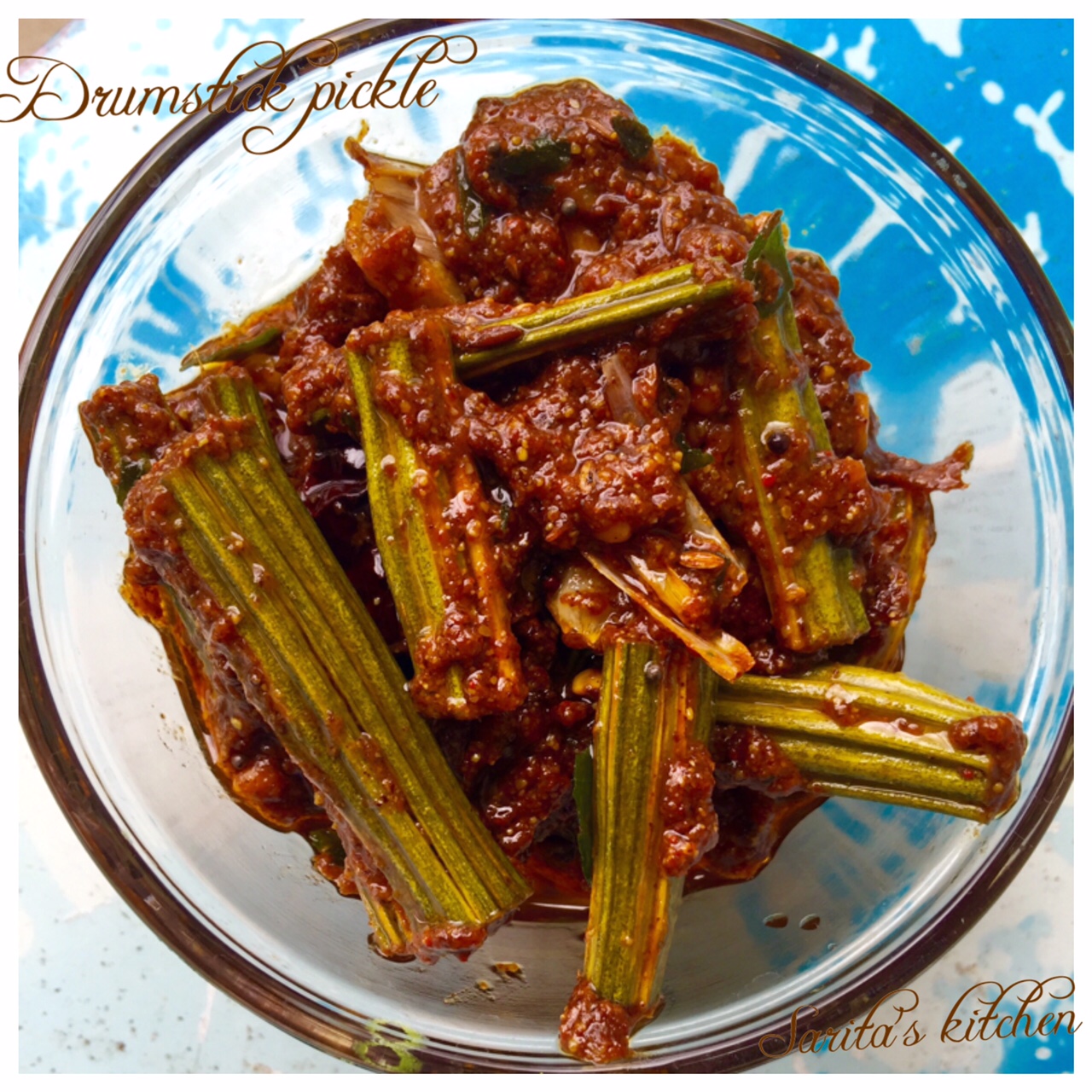 Sarita's Kitchen Blog: Drumstick pickle