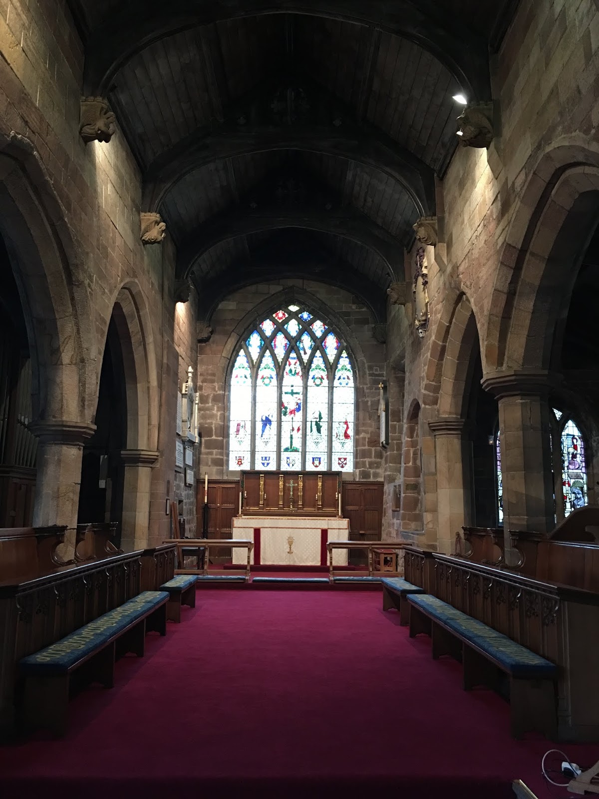 Interior Tour of St. Michael and All Angels Church, Croston- November 2018