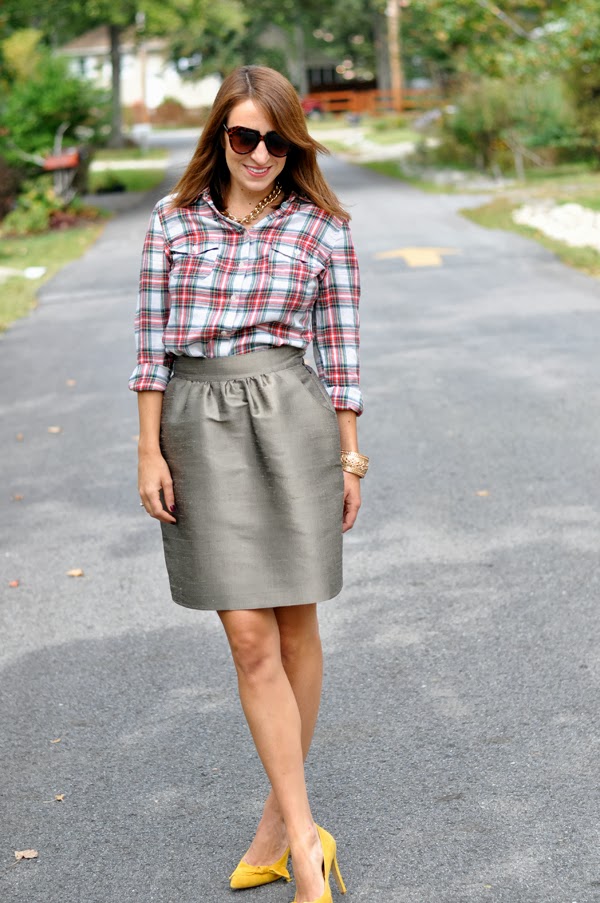 My Style: How To Wear Plaid Part 2 - The Mama Notes