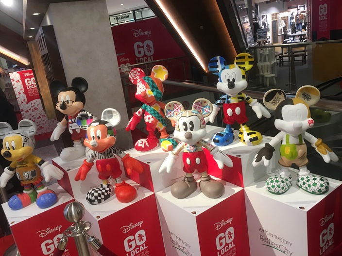 Shuqing's Story: Disney's 'Mickey Go Local' Launch at Raffles City