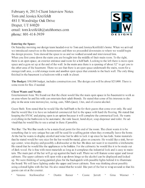 Bringing The "Gold" To Your Household: The Client Interview