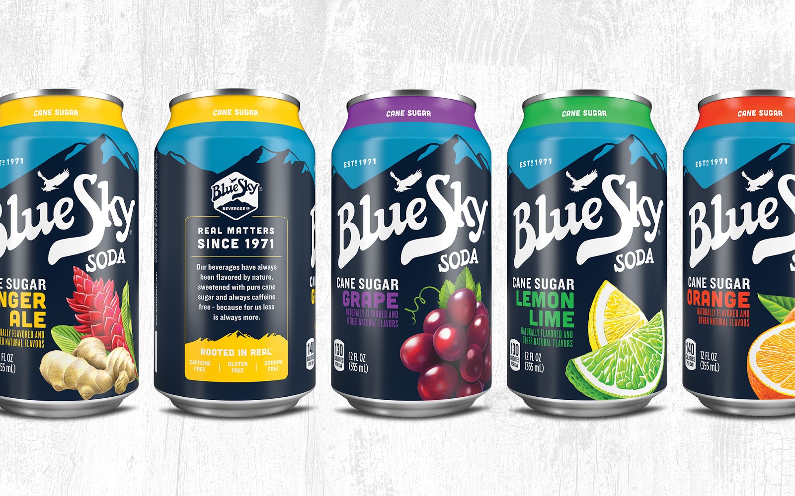 Blue Sky Soda on Packaging of the World - Creative Package Design Gallery
