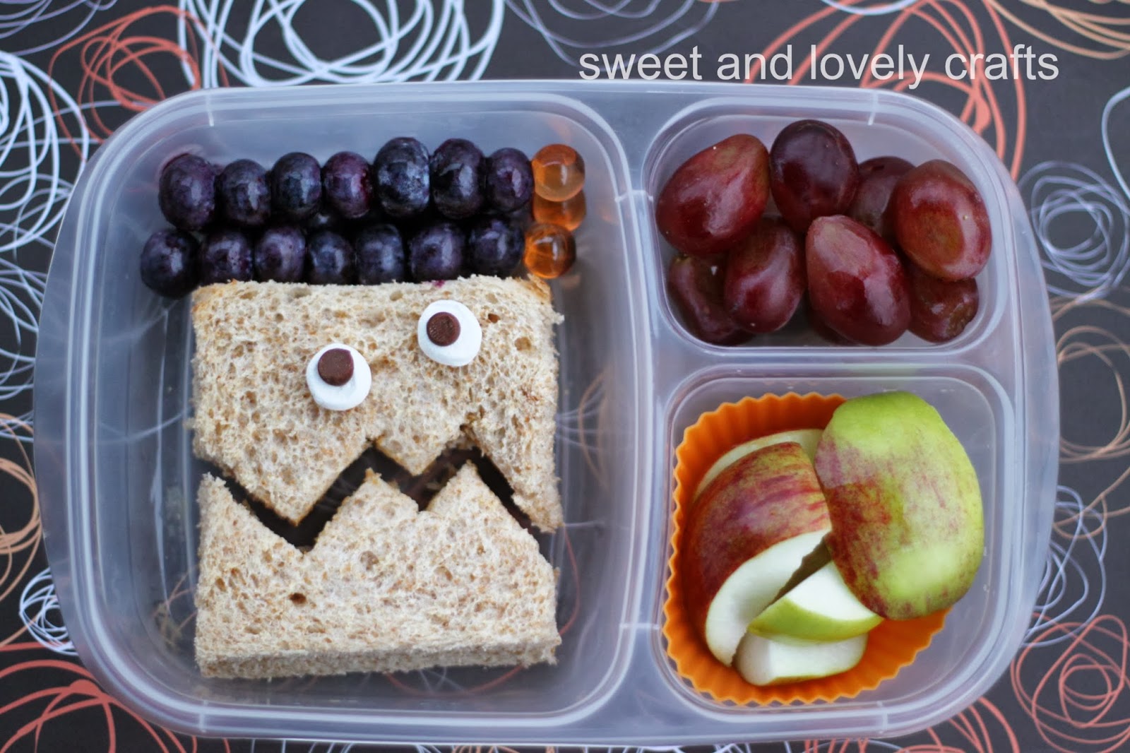 sweet and lovely crafts: fall & halloween lunches part 2