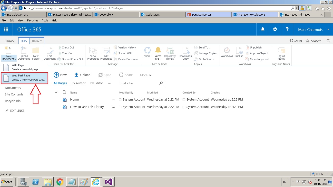 Azure & Co: Branding a SharePoint Online team site using the SharePoint JavaScript Object Model
