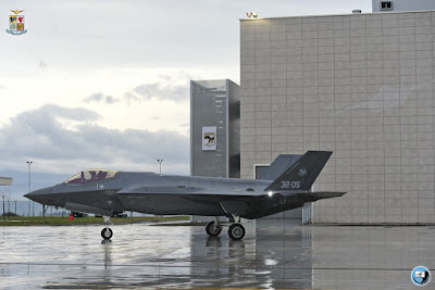 THE ITALIAN F-35A ARRIVES AT AMENDOLA AB - Blog Before Flight ...
