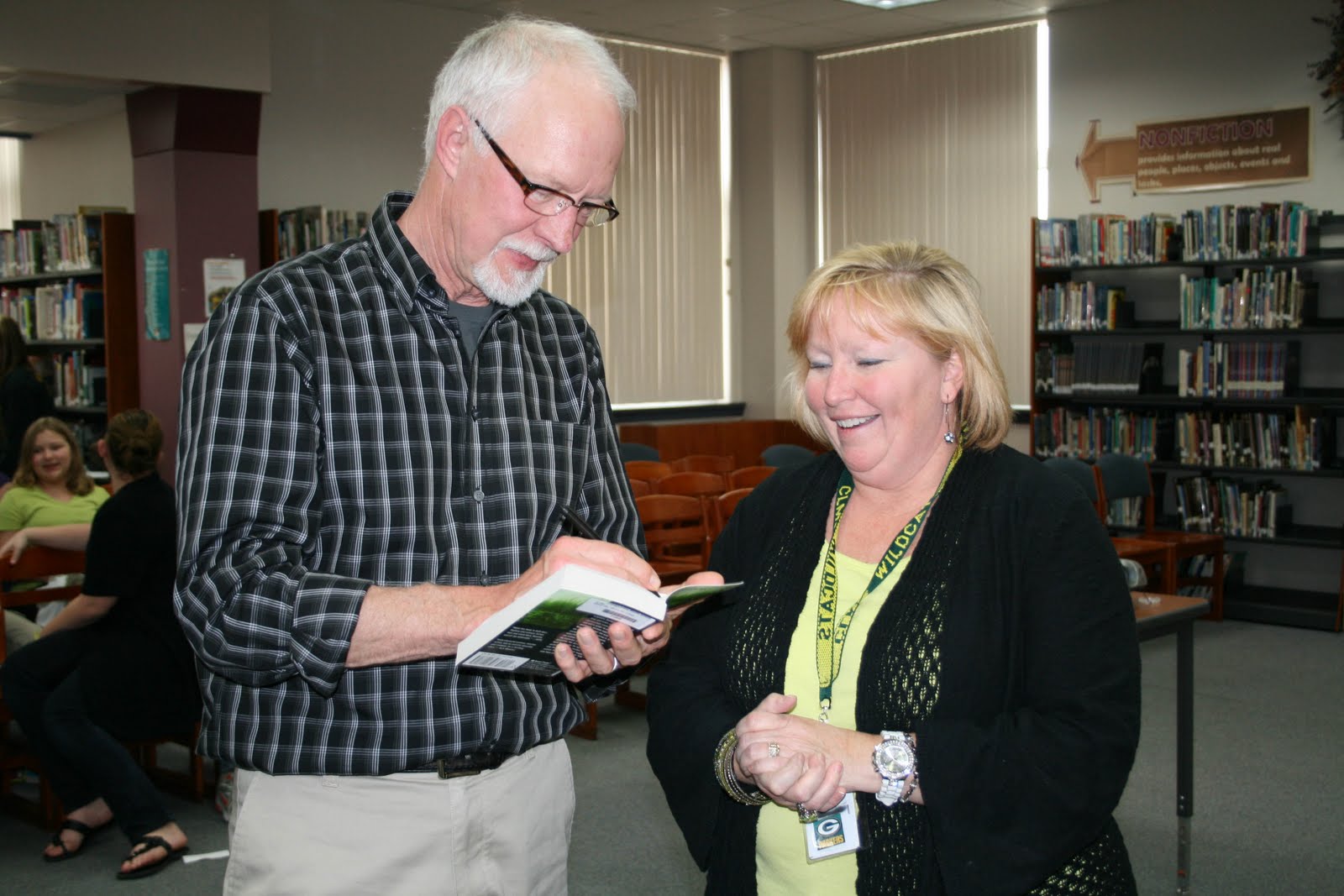 BC Book Talk: Will Weaver visits CLMS!