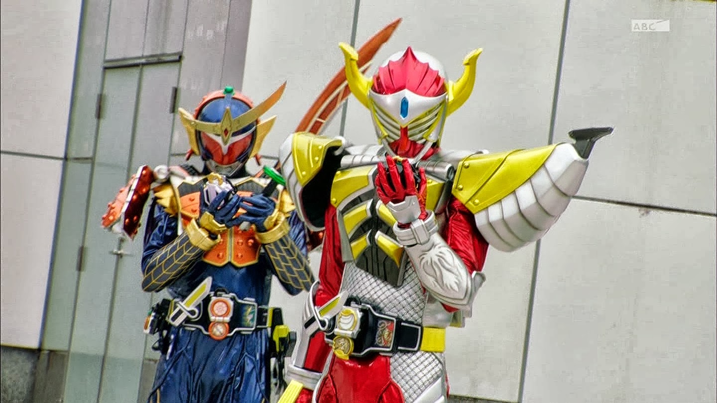 Firestarter's Blog: Kamen Rider Baron's First Transformation