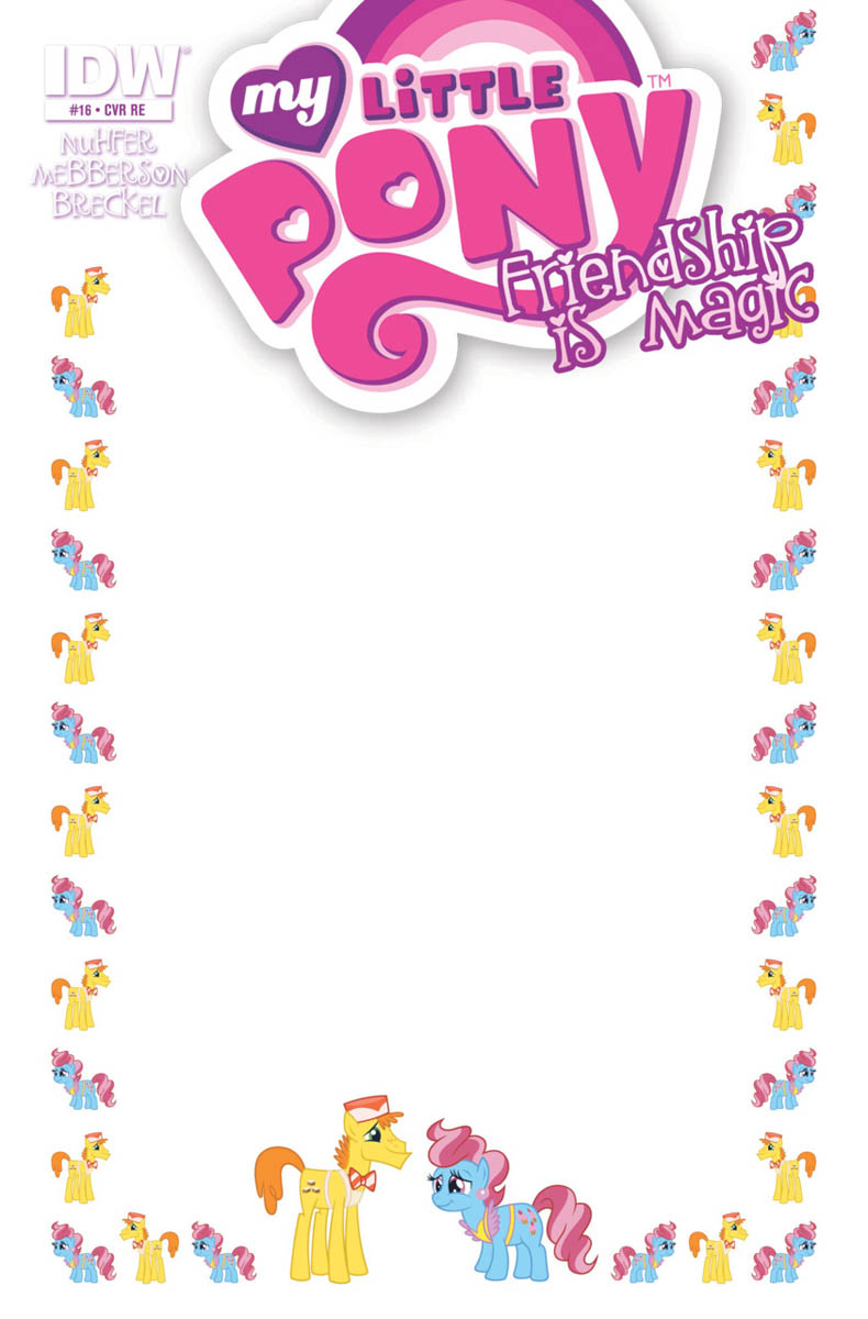 MLP Blank Comic Covers | MLP Merch