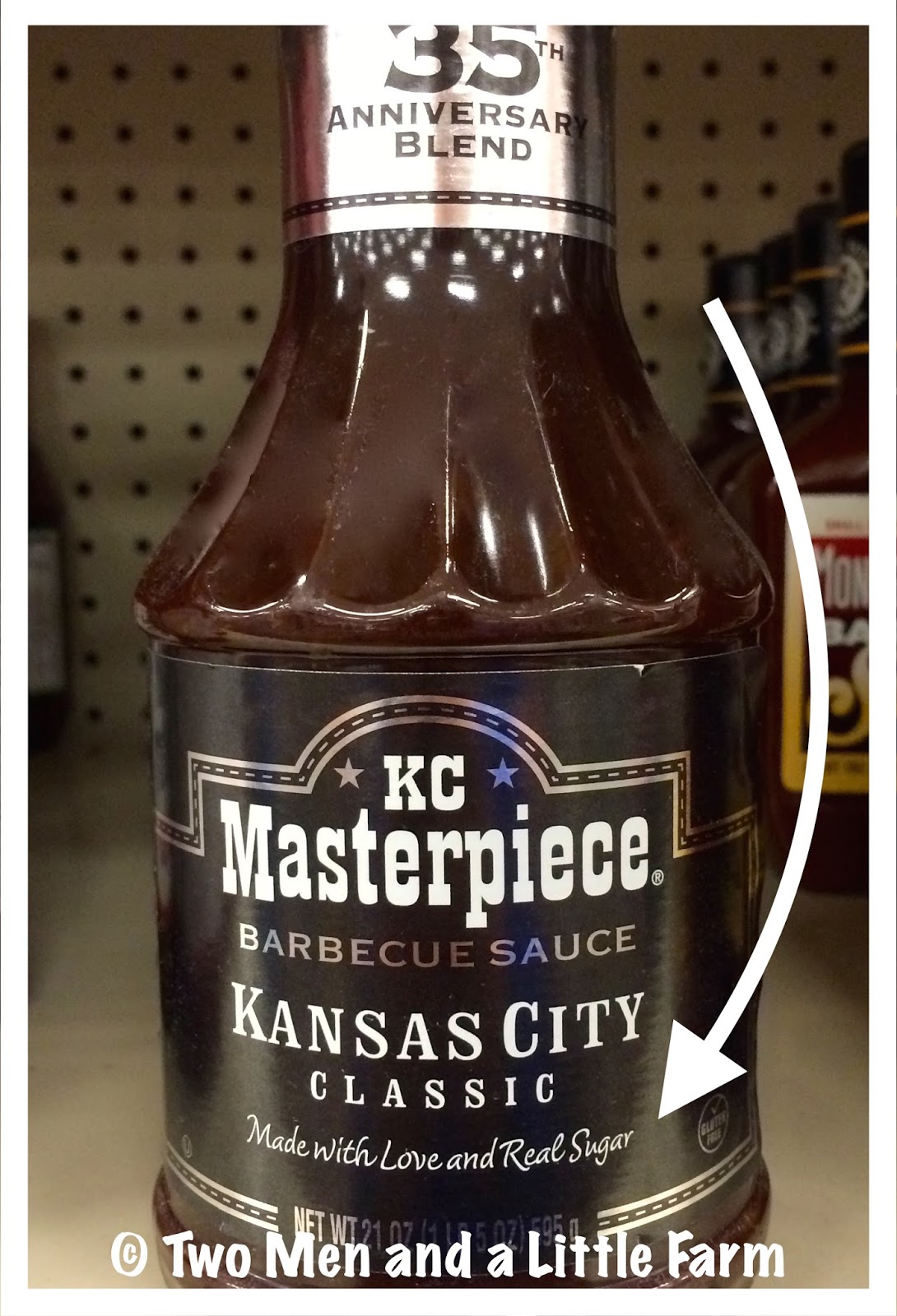 Two Men and a Little Farm: BBQ SAUCE WITH NO HFCS