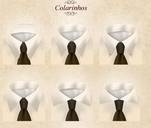 JORNAL R 7ª: OS VÁRIOS TIPOS DE COLARINHOS.