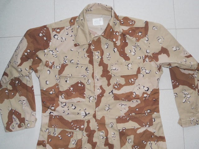Webbingbabel: Desert Battle Dress Uniform (DBDU)