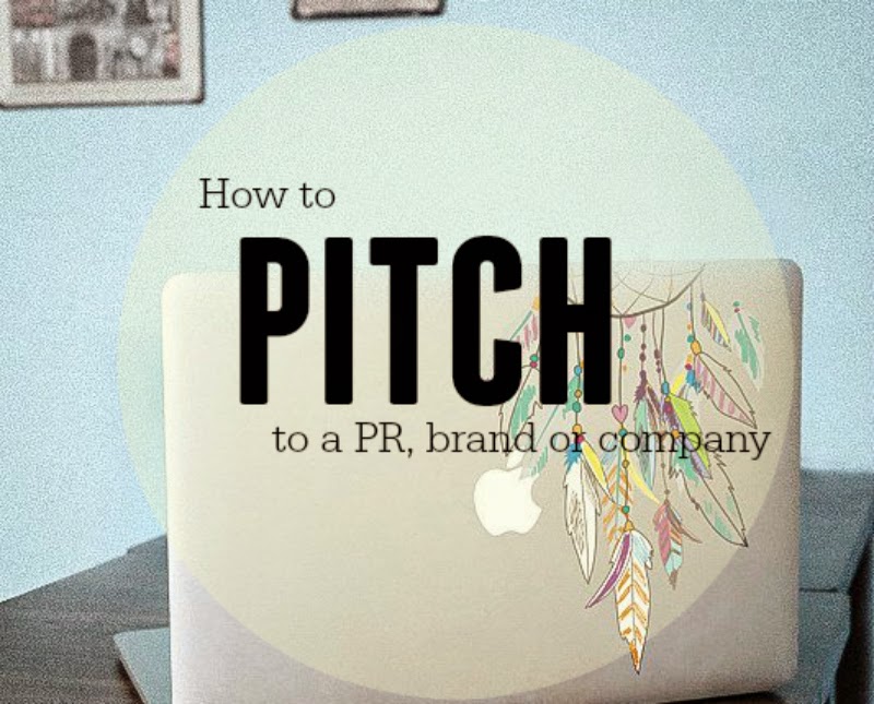 BLOGGING TIPS: How to pitch to a PR, brand or company - Fizzy Peaches Blog