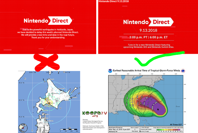 KoopaTV: Nintendo Direct Natural Disaster Hypocrisy