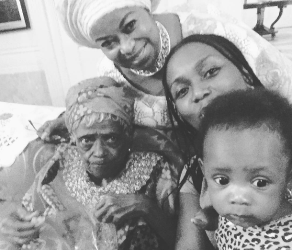 4 Generations - Singer, Lami Philips shares new family photo