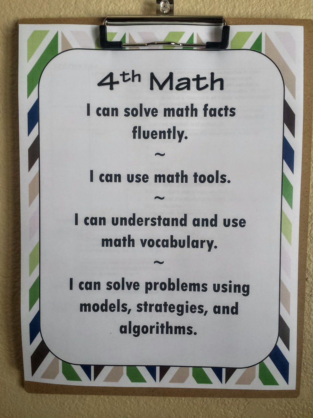 I Can Posters for Intervention