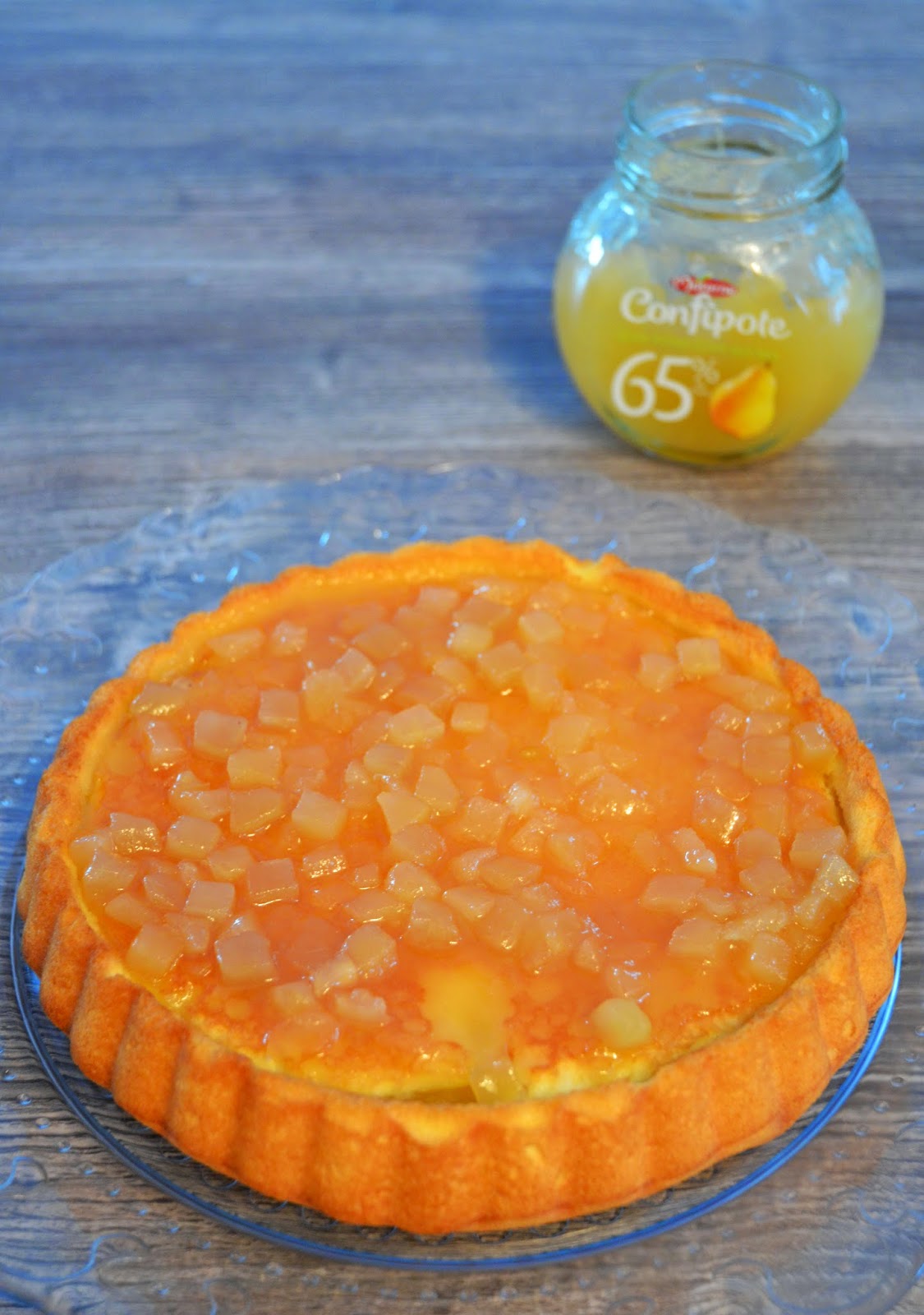 13 desserts, chacun: Gâteau façon Pim's géant poire chocolat