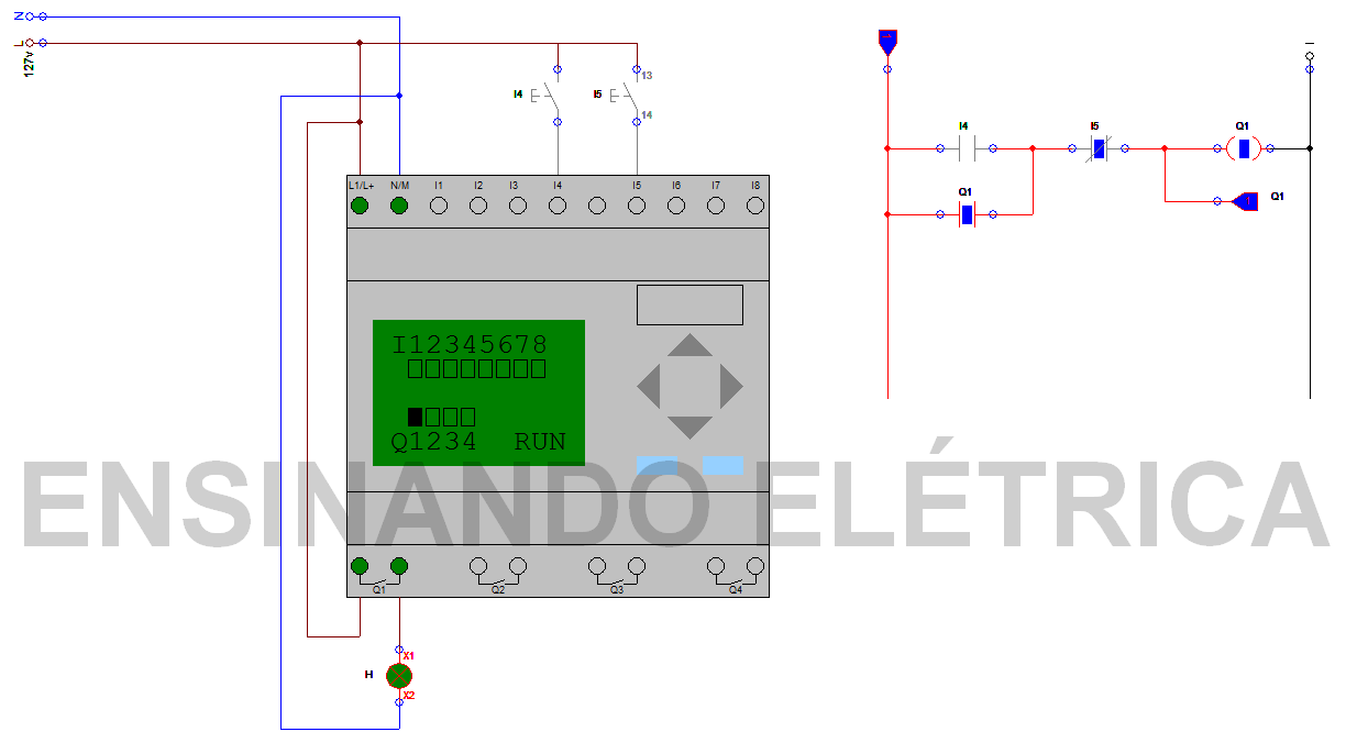 Meus Pequenos Projetos do CLP CADe SIMU - Ensinando Elétrica | Dicas e ...