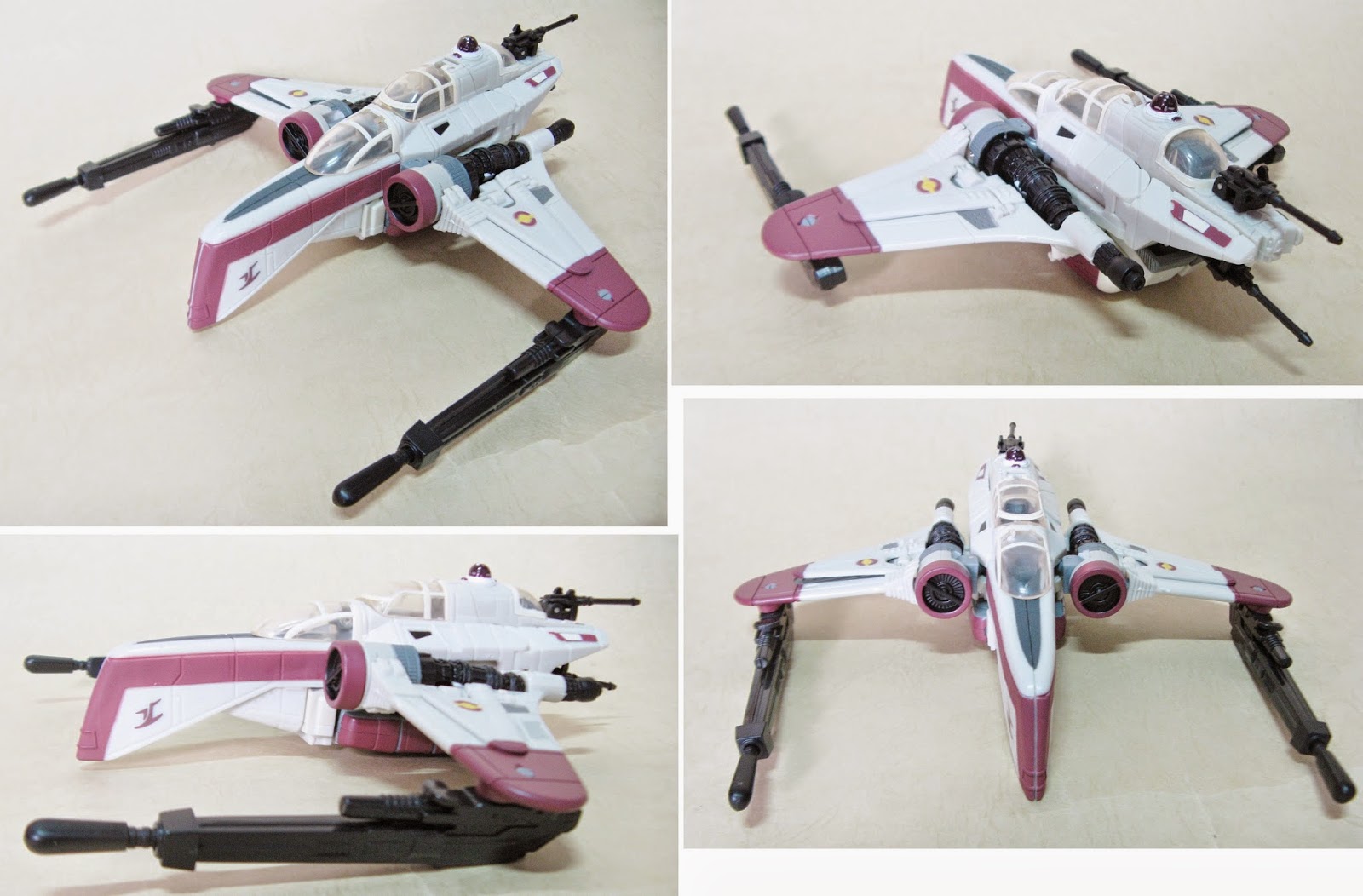 STAR WARS TRANSFORMERS : ARC 170 STARFIGHTER/CLONE PILOT星戰變形金剛 :ARC 170 ...