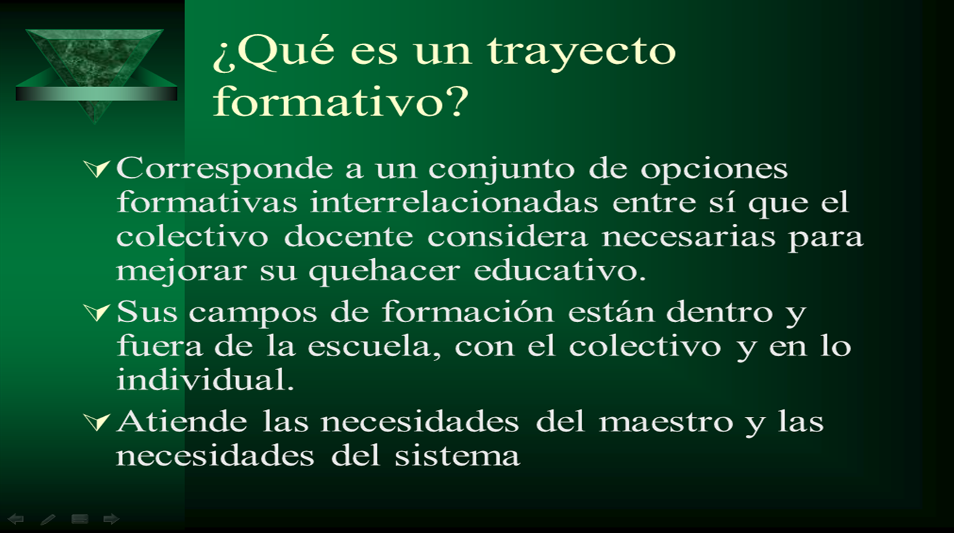 ATP PRIMARIA: El Trayecto Formativo