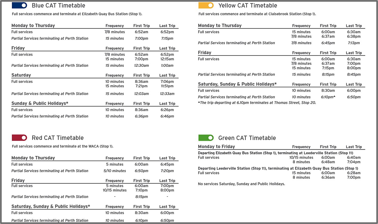 伯斯交通｜市區免費貓公車 CAT Bus 路線、時刻、搭乘全攻略！