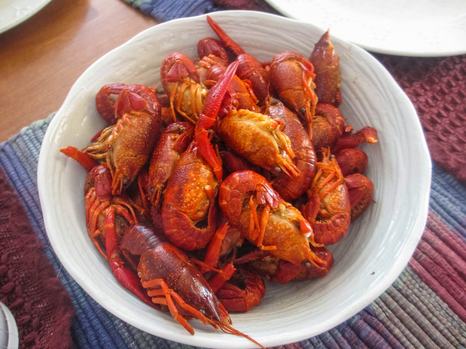 Cannundrums: Crayfish: Steamed and In Butter