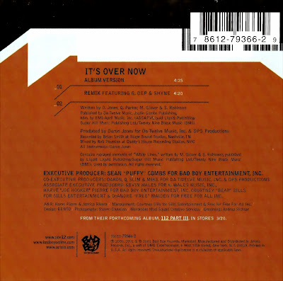 highest level of music: 112 - It's Over Now-(CDS)-2001-hlm