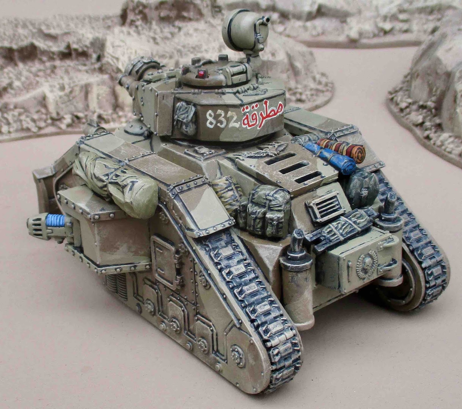 Tim's Miniature Wargaming Blog: More Tallarn Armour