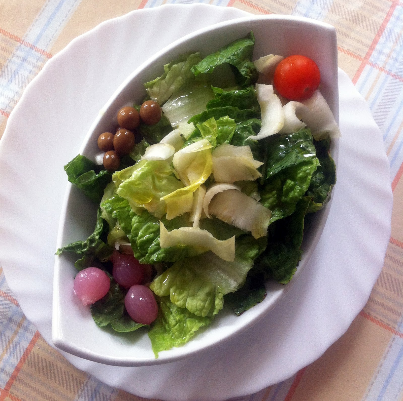 La cocina "del" Francesc: Ensalada fresca de lechuga y endivia