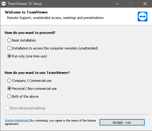 sistem operasi: FUNGSI MENU TEAMVIEWER