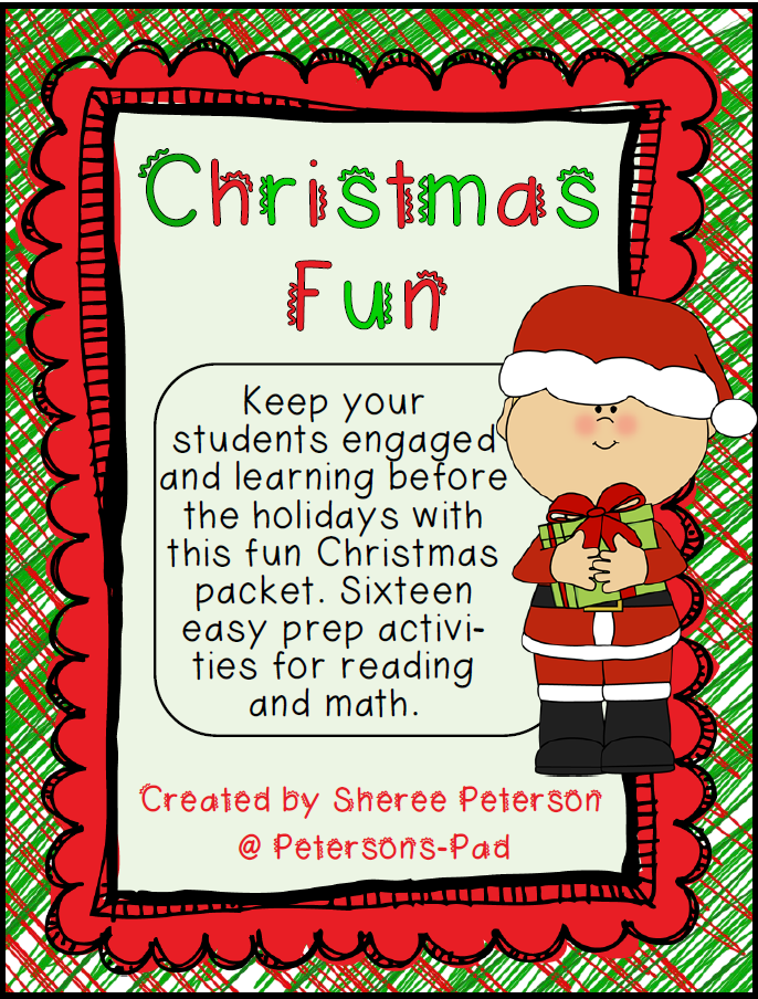 Peterson's Pad: Christmas FUN Packet Giveaway!