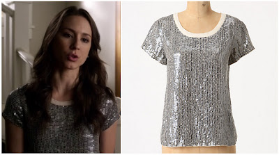 Pretty Little Liars: Season 3 Episode 4 Spencers Sequin Shirt | Shop Your TV