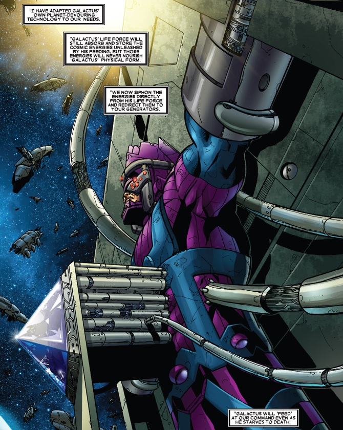 [Marvel] Why is Galactus humanoid, in armor, and muscular ...