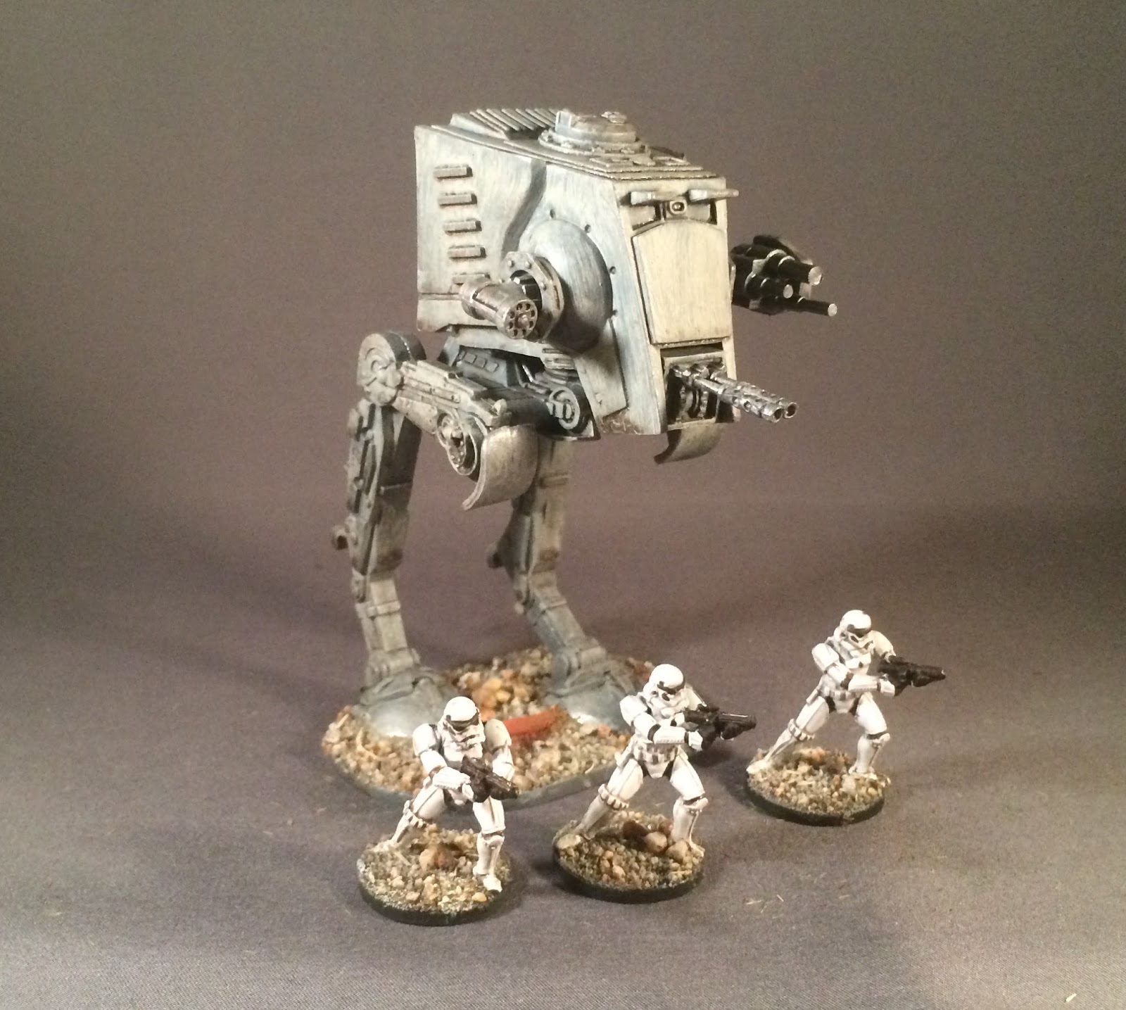 Bob's Miniature Wargaming Blog: Star Wars 33mm AT-ST