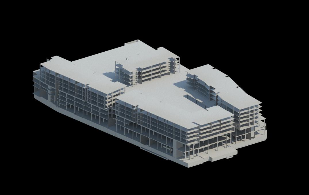 BIMWise: December's 160m x 100m structure