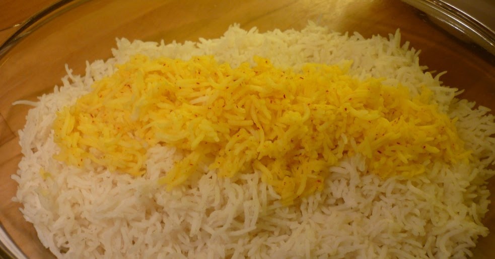 ABC i Persisk mat : Persiskt ris (Polo) - (Persian rice)