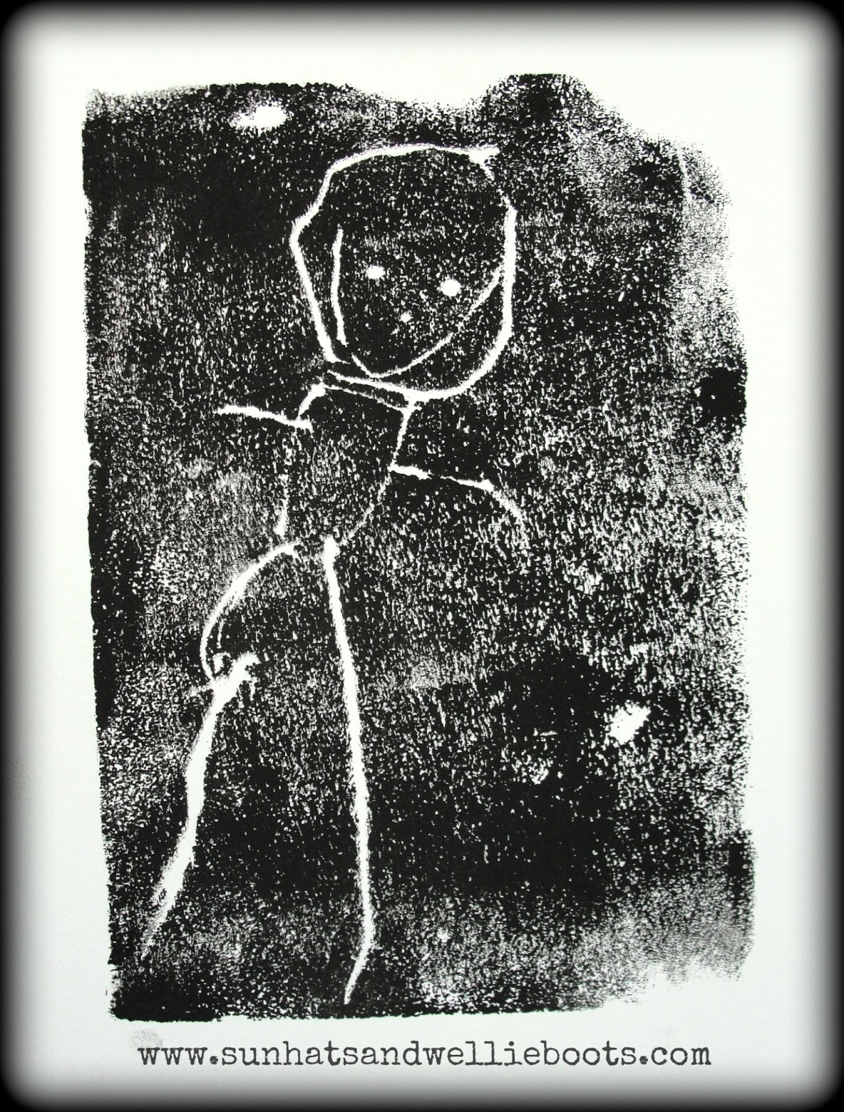 Sun Hats & Wellie Boots: Simple Printing for Kids (using Recycled ...