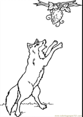 A fox and grapes Story For Kids - Simple Essay Writing