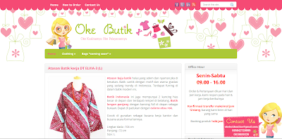 Custom Cute Blog Design
