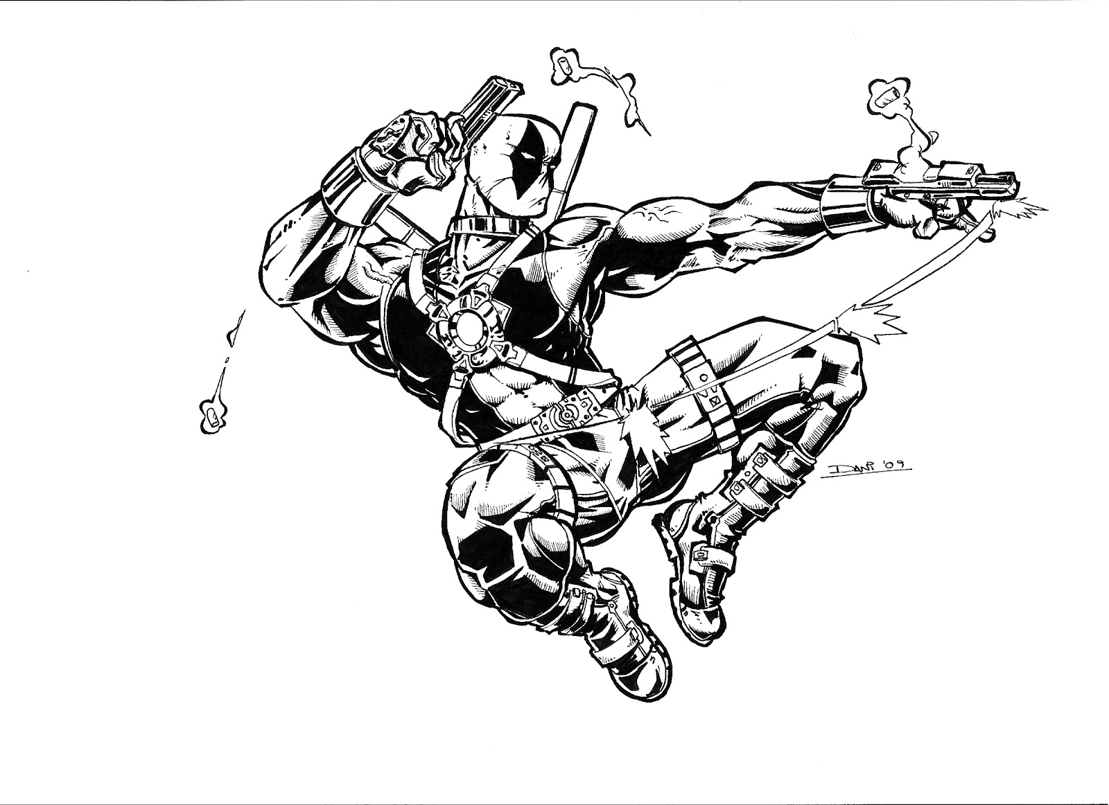 Dahamon's art: Deadpool