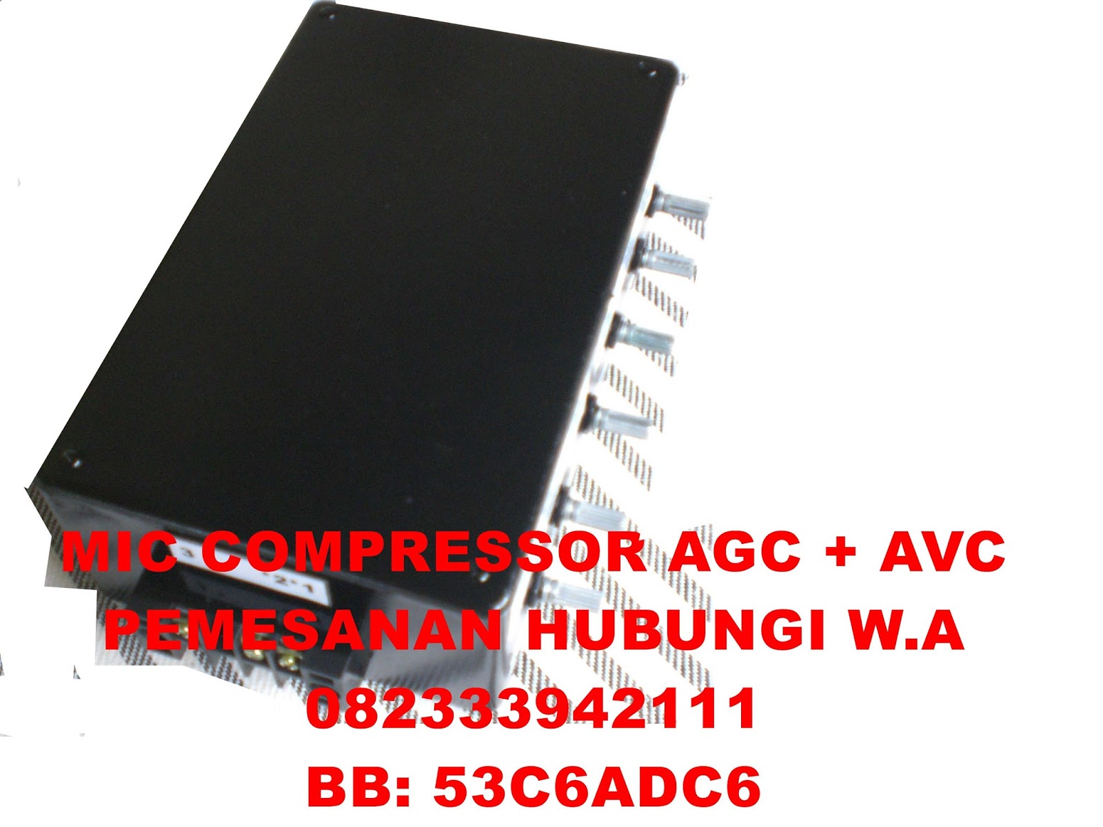 Jual Filter Repeater / RPU VHF: JUAL MIC COMPRESSOR MC 85 AGC COMPRESSOR