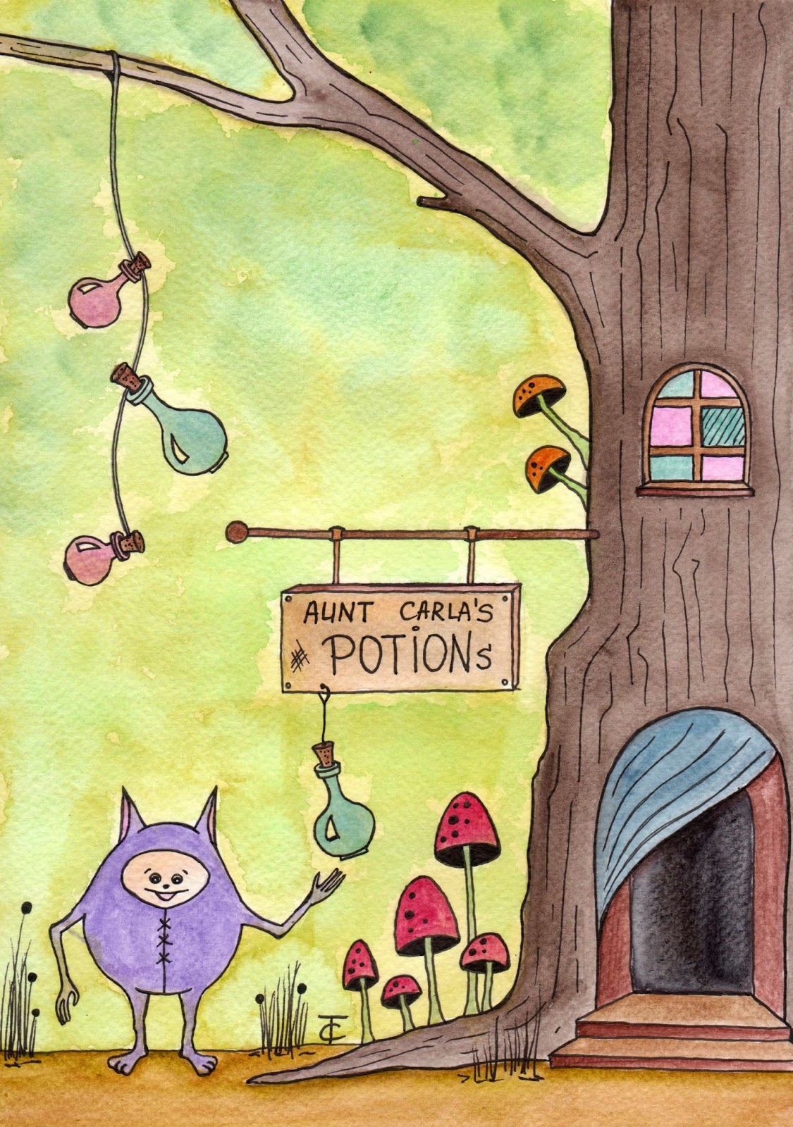 Erinle's House: Printed Postcards, Original Drawings, New Zombies and ...