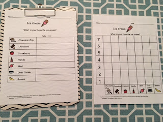 Autism Tank: Ice Cream Unit for ESY, Summer School, or Home