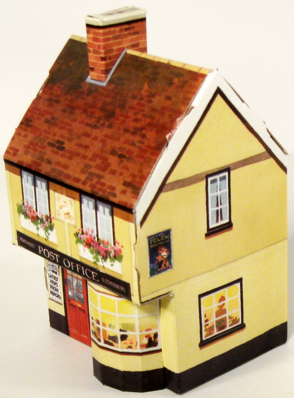 Toys and Stuff: Kellogg's UK Paper Village - Post Office