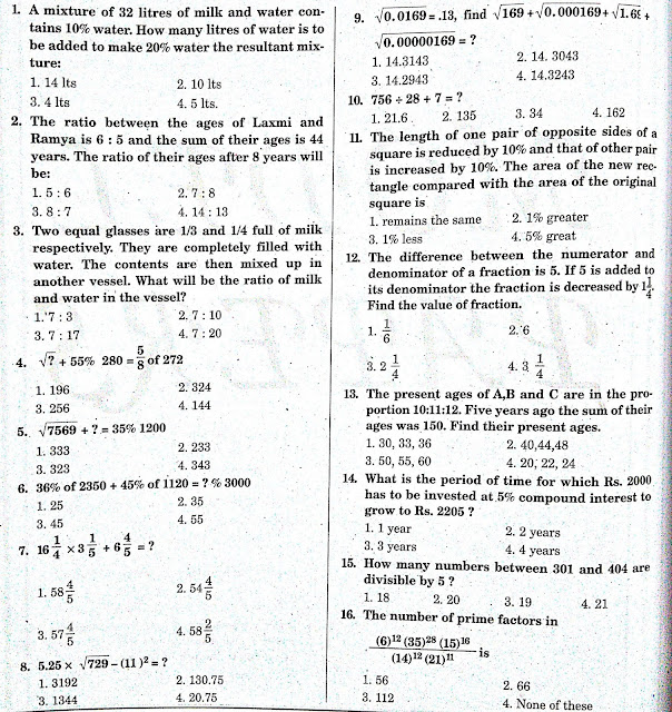 Railway NTPC Model Paper - 1 - Bank Exams Library