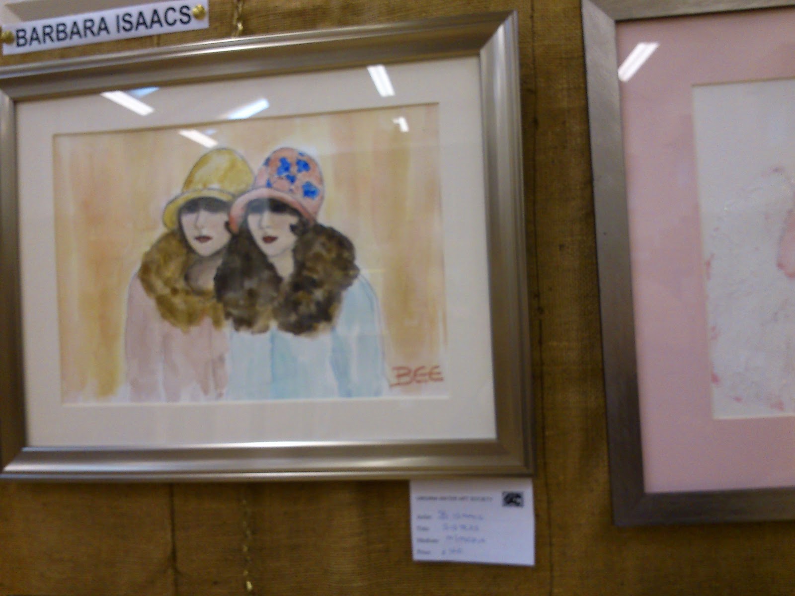 Virginia Water Art Society Diary: Paintings By Barbara Isaacs Winter ...