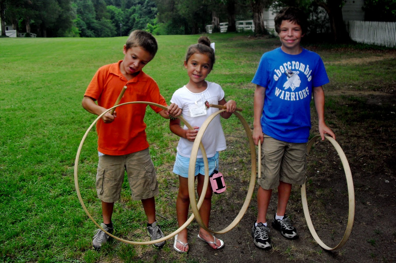 Who Has More Fun Than Us?: Rolling Hoops
