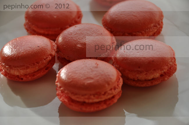 i-Recetas: Macarons de rosa