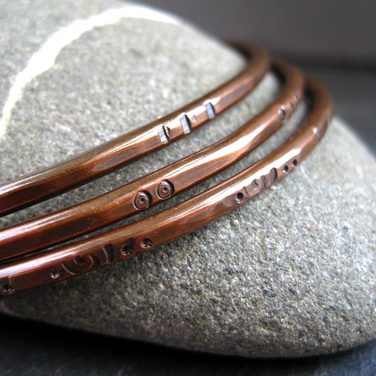 Handmade Copper Bangles