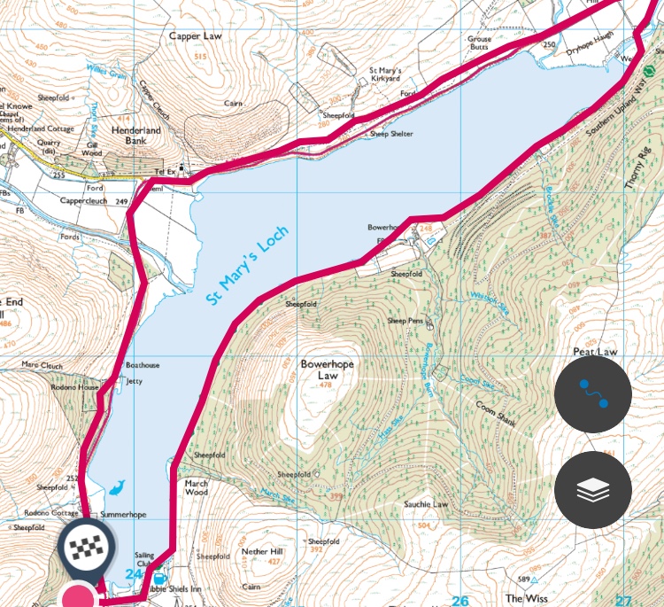 Gavin Graham's Blog: A Glorious February Day at St. Mary's Loch